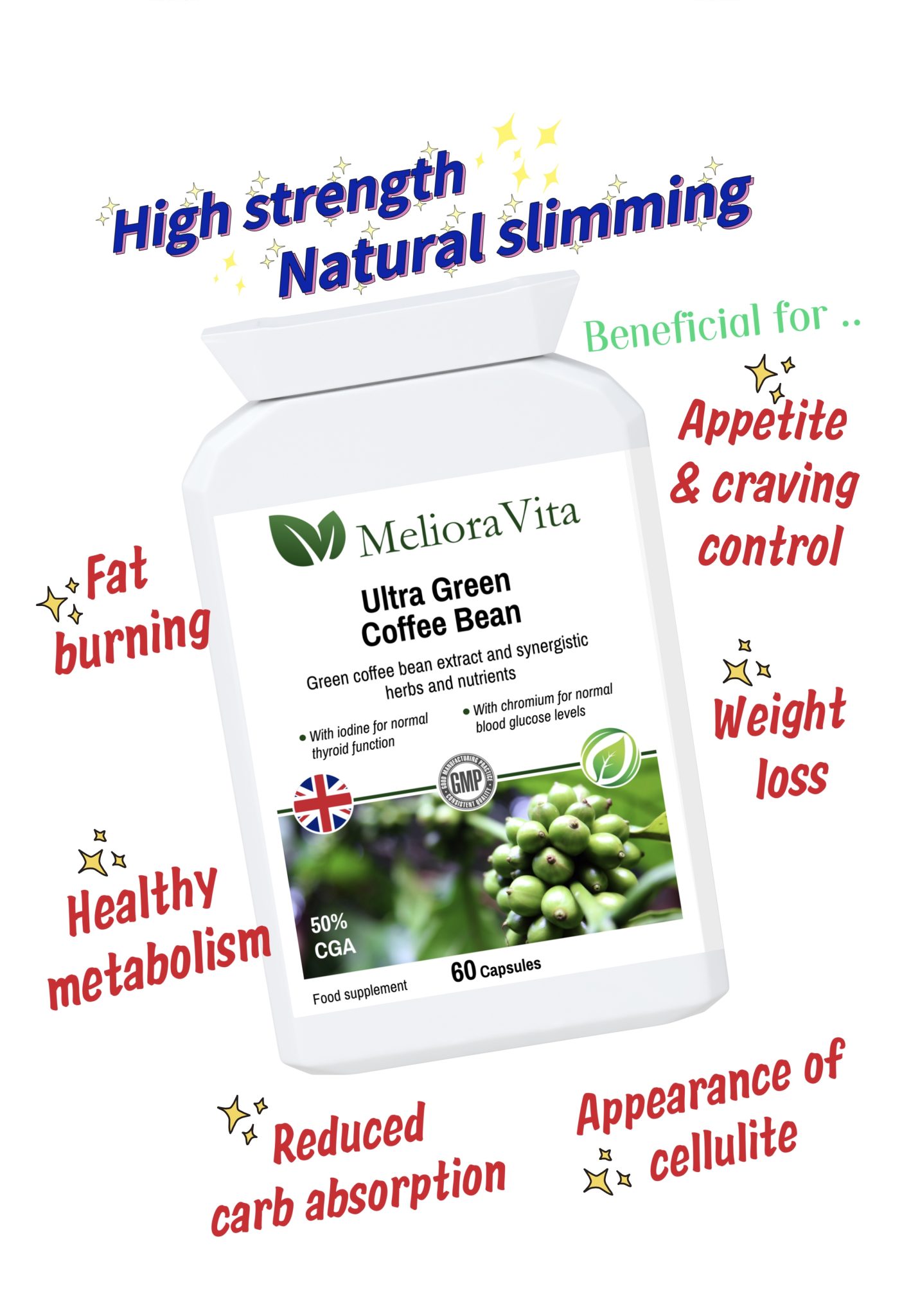 Ultra Green Coffee Bean | MelioraVita Health & Wellness