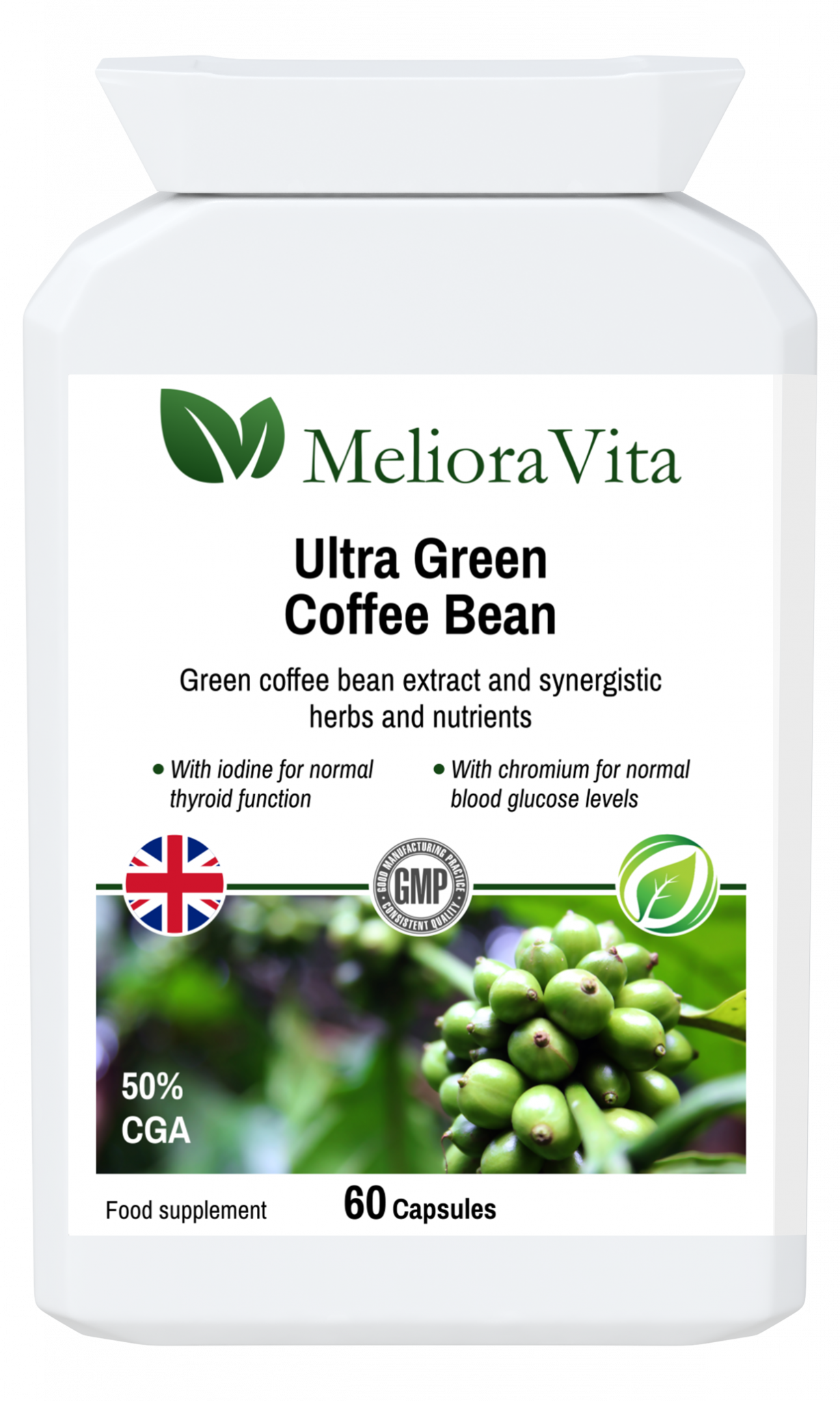 Ultra Green Coffee Bean | MelioraVita Health & Wellness